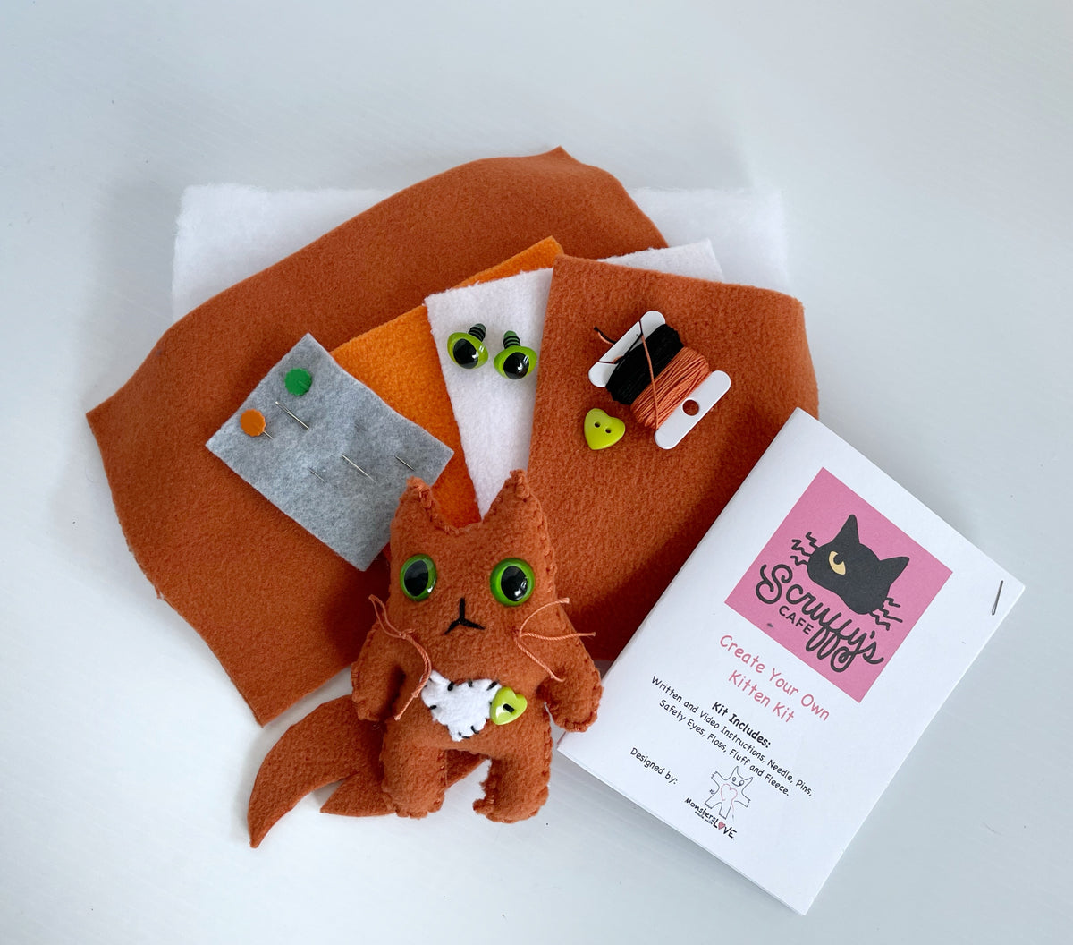 Create Your Own Kitten Kit – Monsters Made with Love